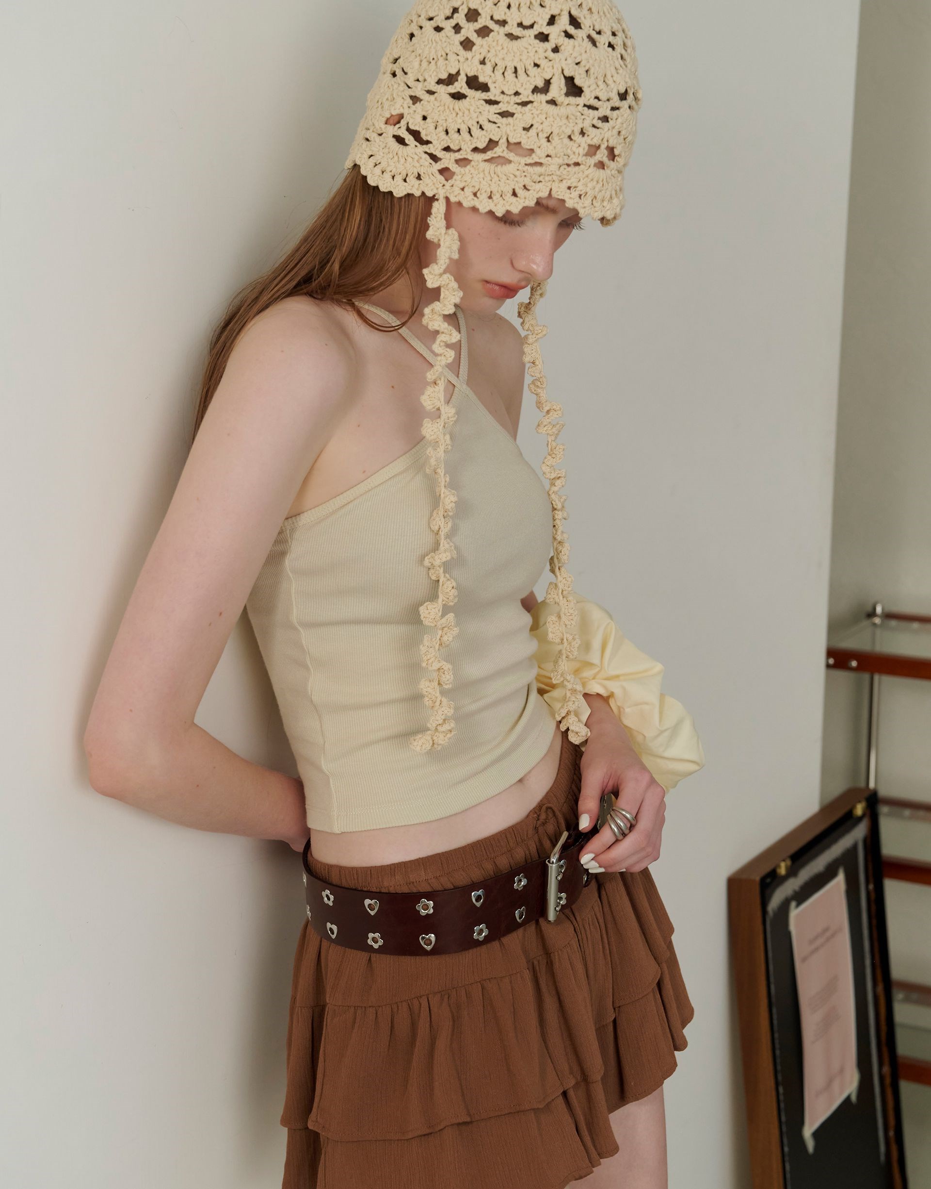 MIT細肩帶V型羅紋BRATOP ｜ PAZZO 生活好感衣著