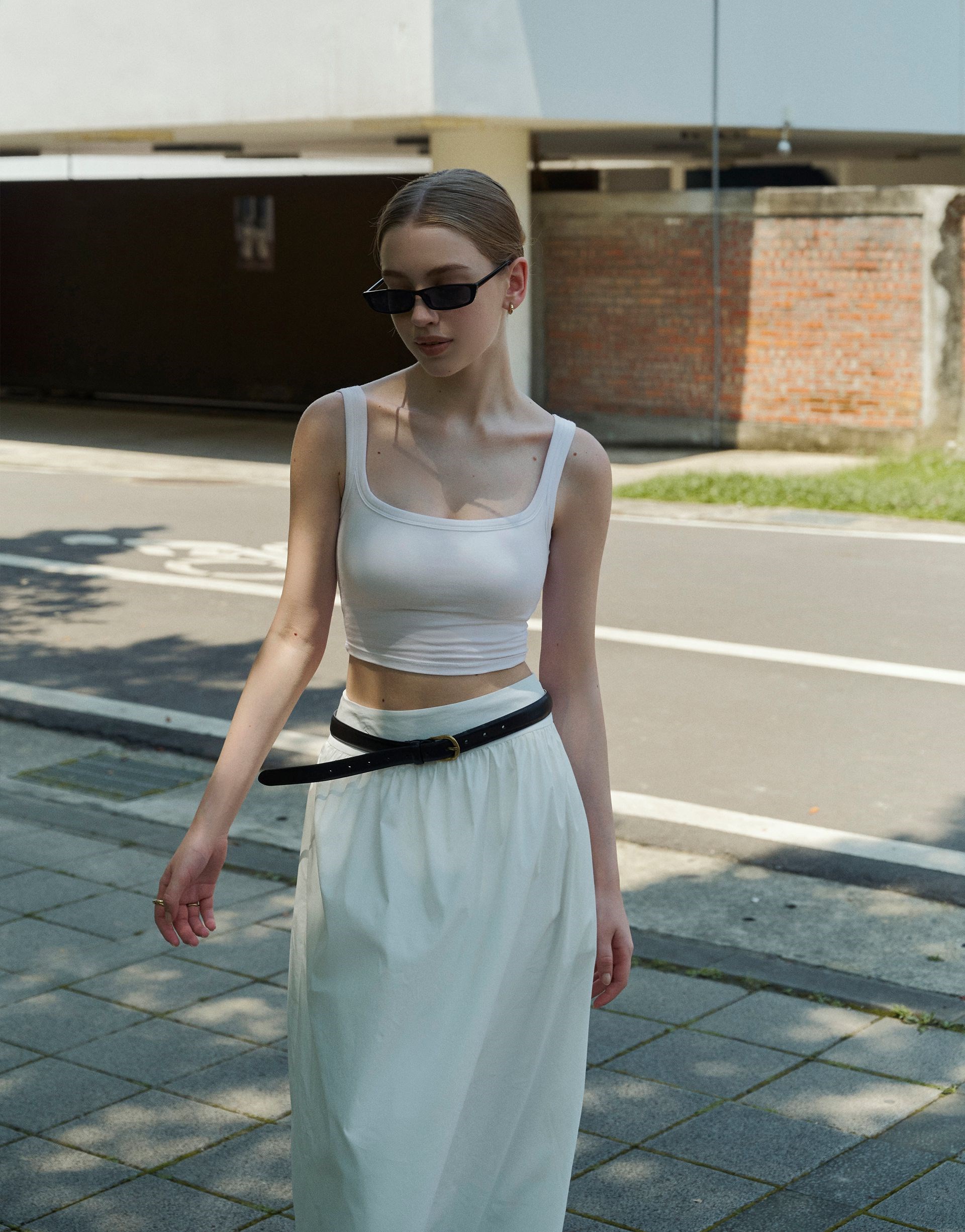 MIT 超柔彈方領BRA背心 ｜ PAZZO 生活好感衣著