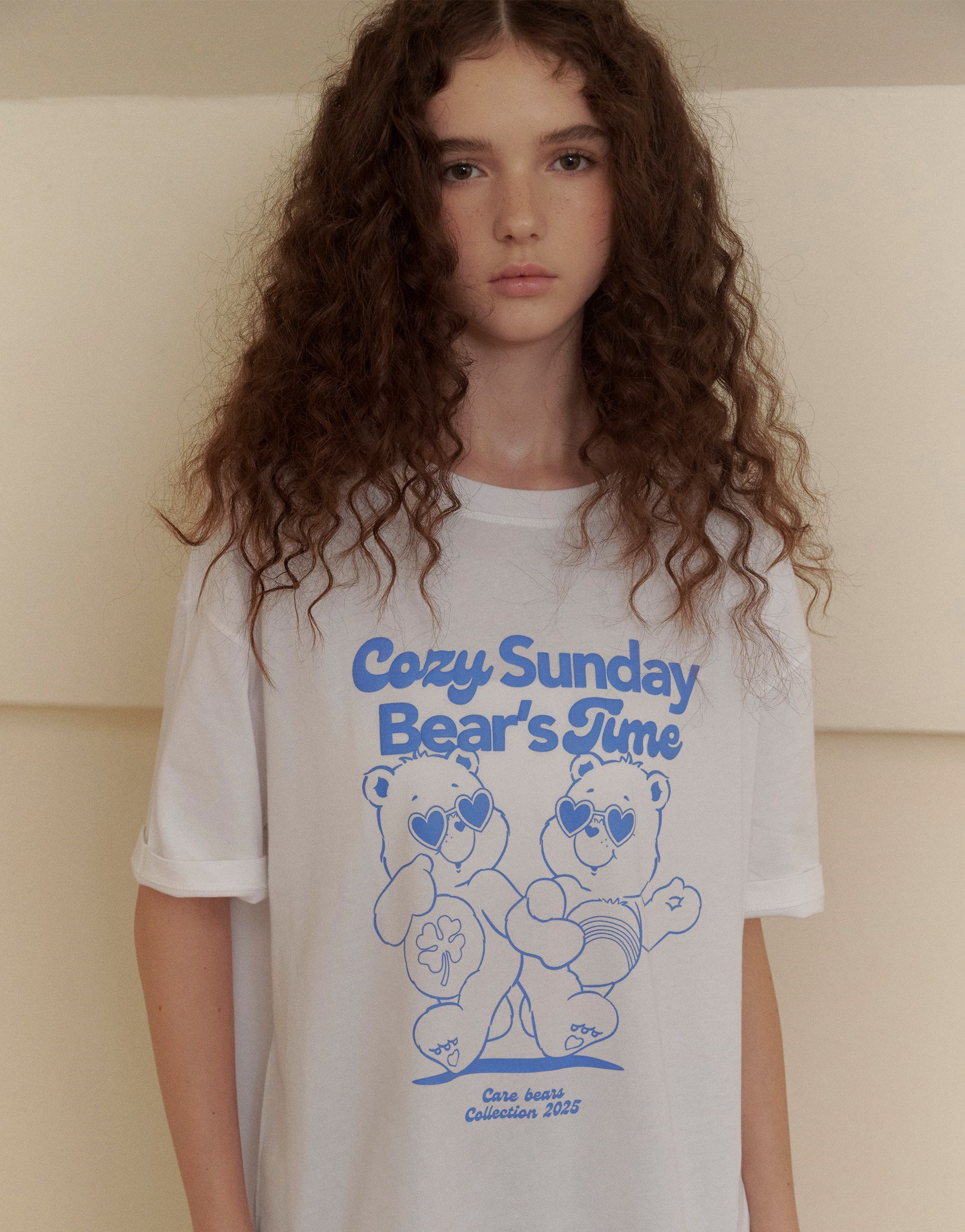 CARE BEARS愛心墨鏡泡泡印花TEE ｜ PAZZO 生活好感衣著