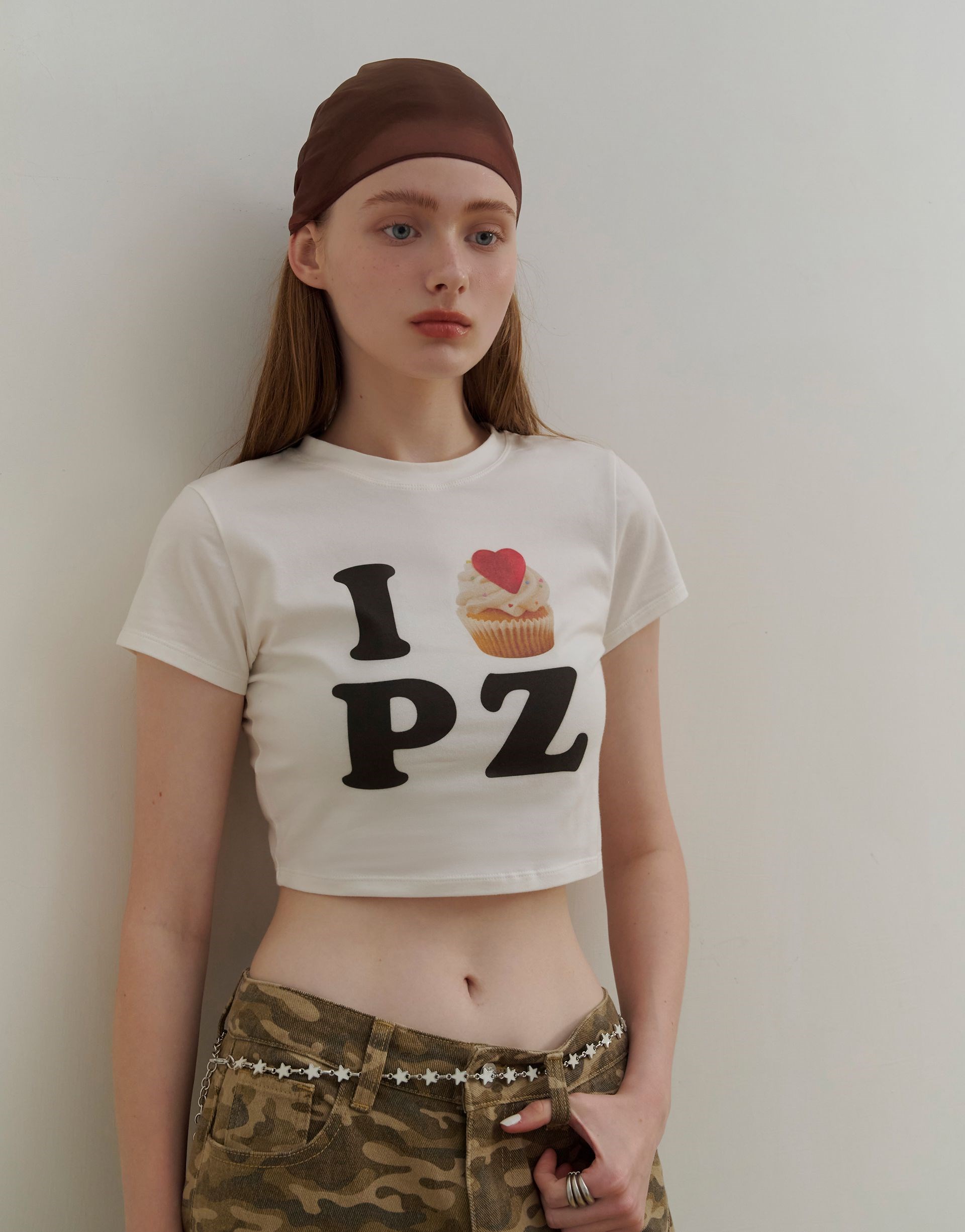 杯子蛋糕圓領印花TEE ｜ PAZZO 生活好感衣著