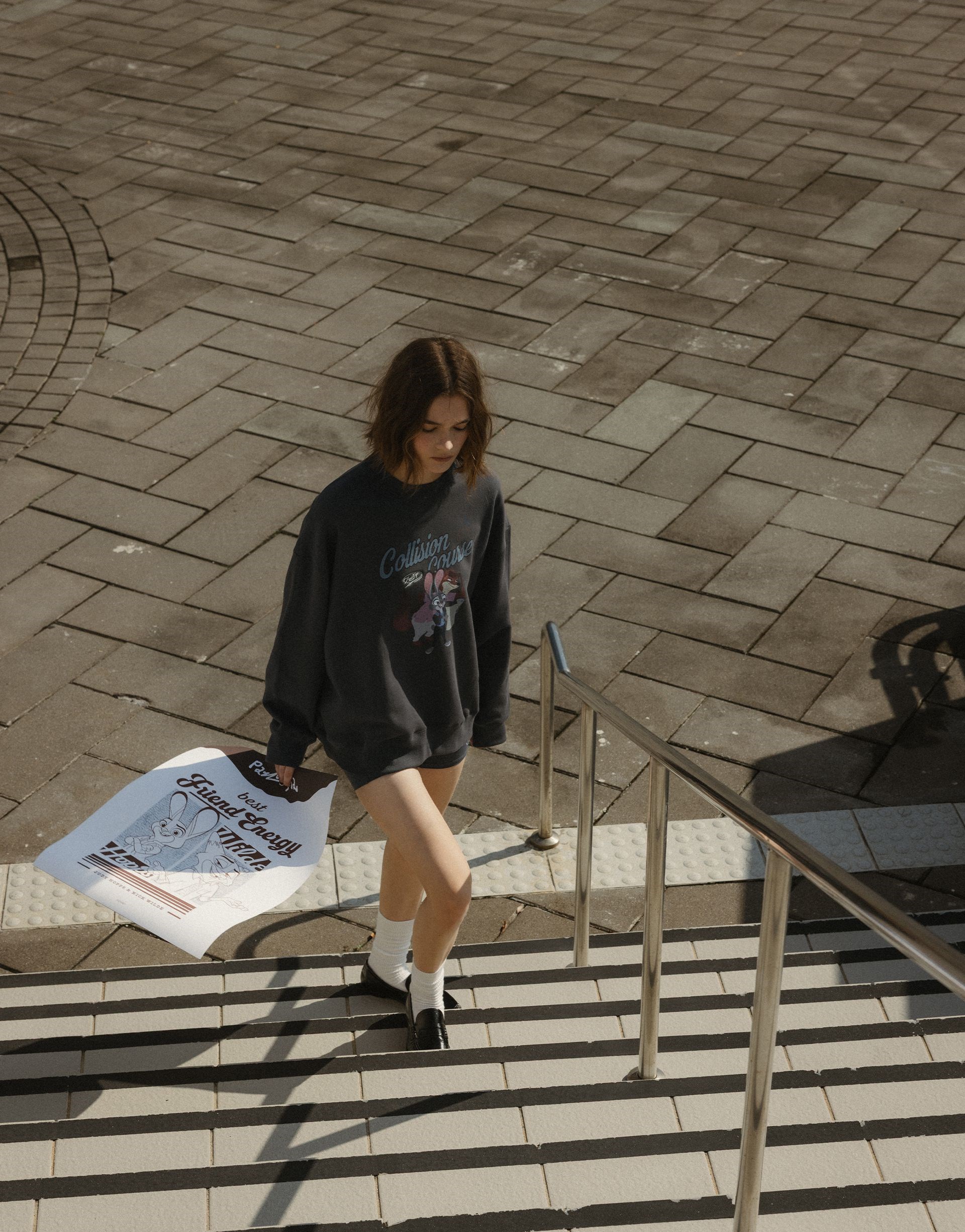 動物方城市2系列 HOPPS&WILDE圓領大學TEE ｜ PAZZO 生活好感衣著