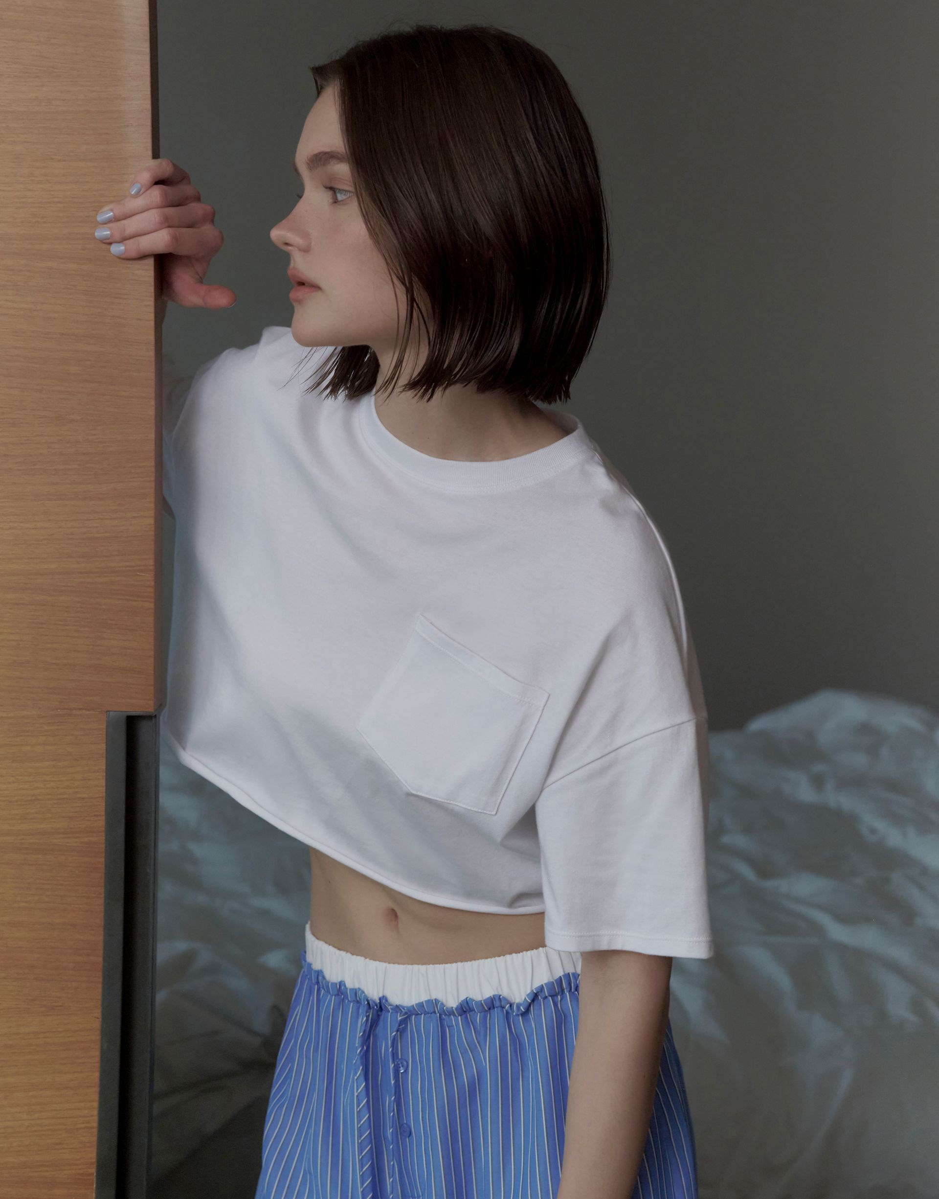 MIT 休閒日常單口袋造型上衣 ｜ PAZZO 生活好感衣著