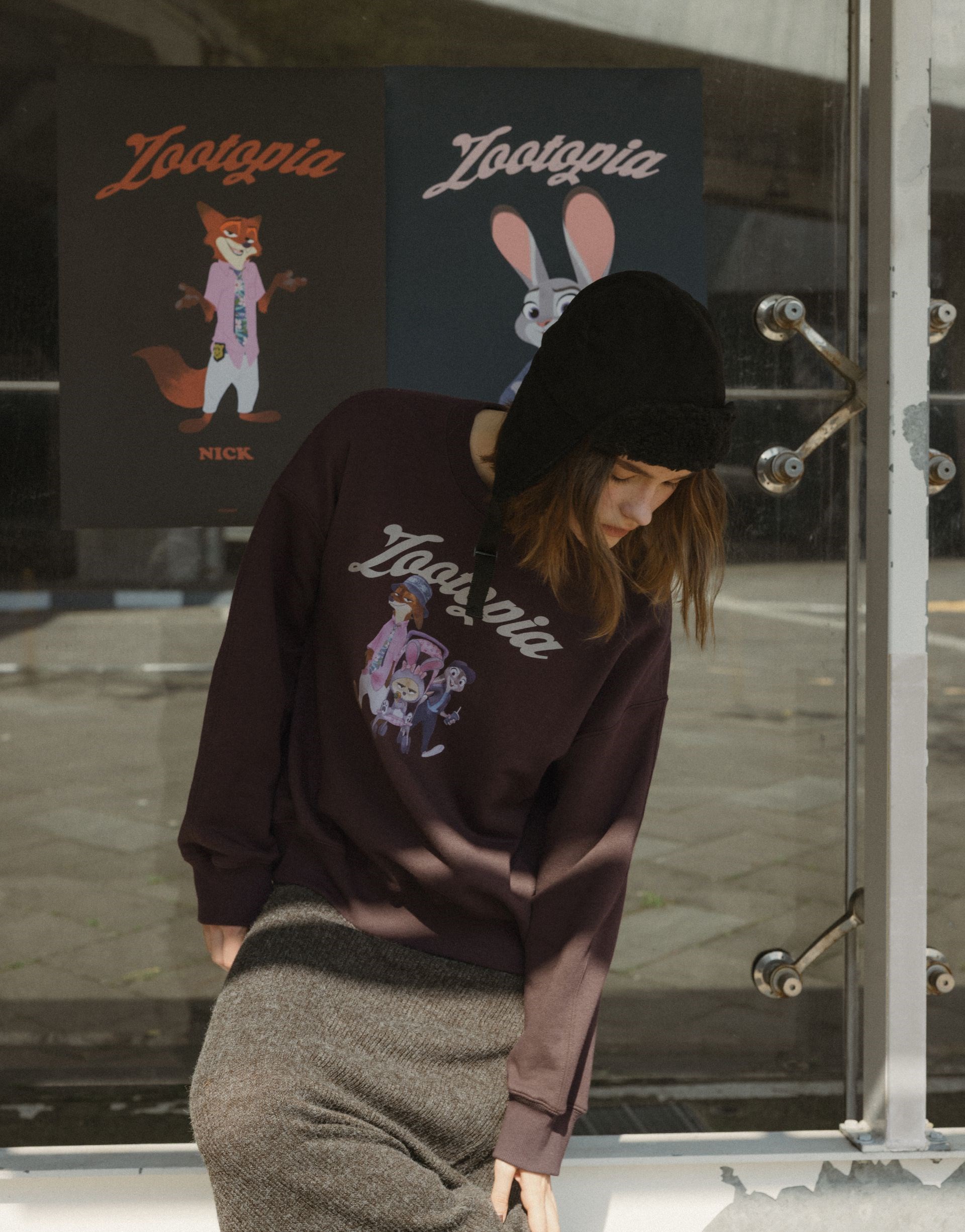 動物方城市2系列 洗舊感圓領大學TEE ｜ PAZZO 生活好感衣著