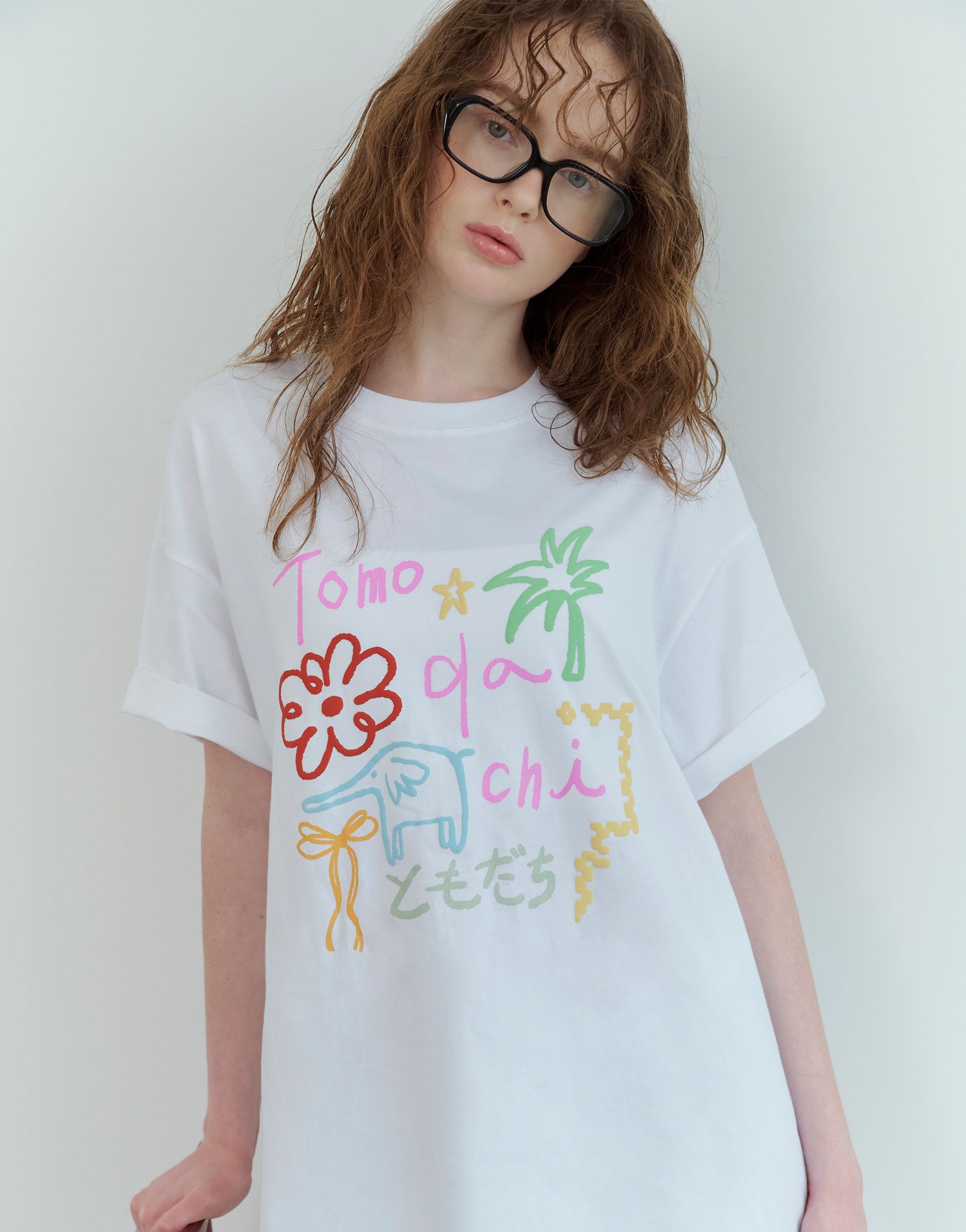 Tomodachi立體泡泡印花TEE ｜ PAZZO 生活好感衣著