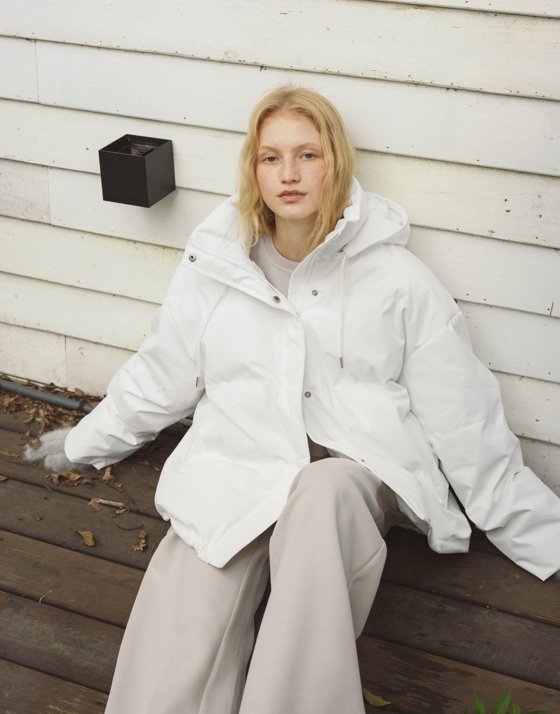 抗污防潑水連帽鋪棉外套 ｜ PAZZO 生活好感衣著